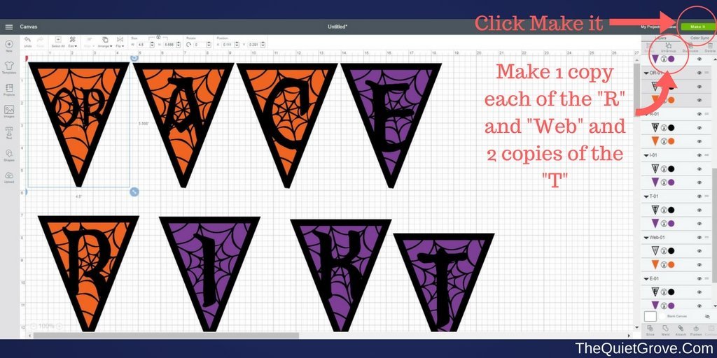 DIY Trick or Treat Halloween Banner ⋆ The Quiet Grove