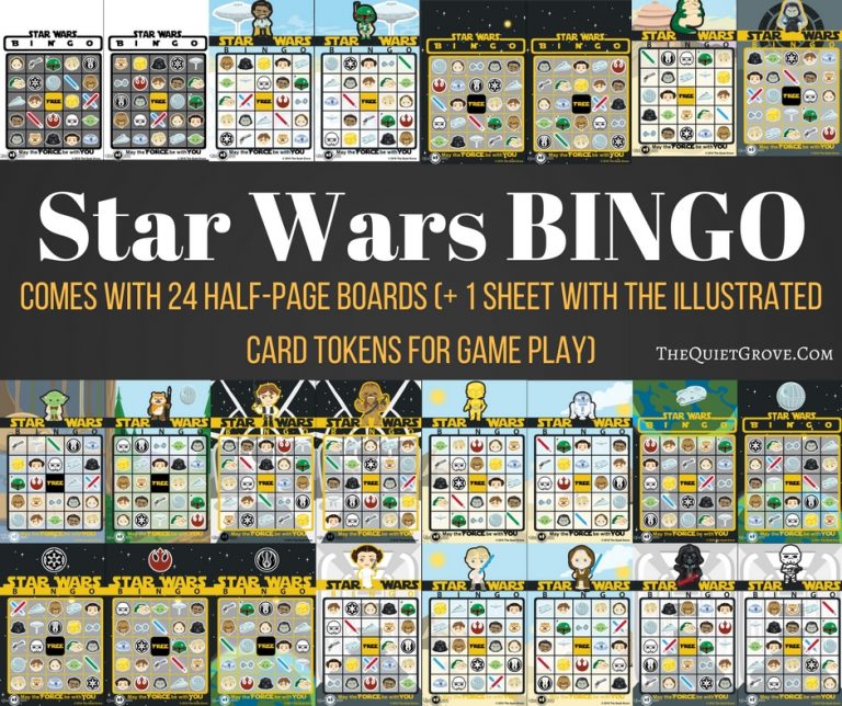 Free Printable Guess Who Said It - Star Wars Edition Trivia Game ⋆ The ...