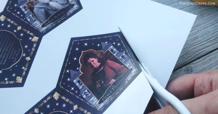 DIY Chocolate Frog Boxes & Wizard Cards (with Free Printables) ⋆ The Quiet Grove