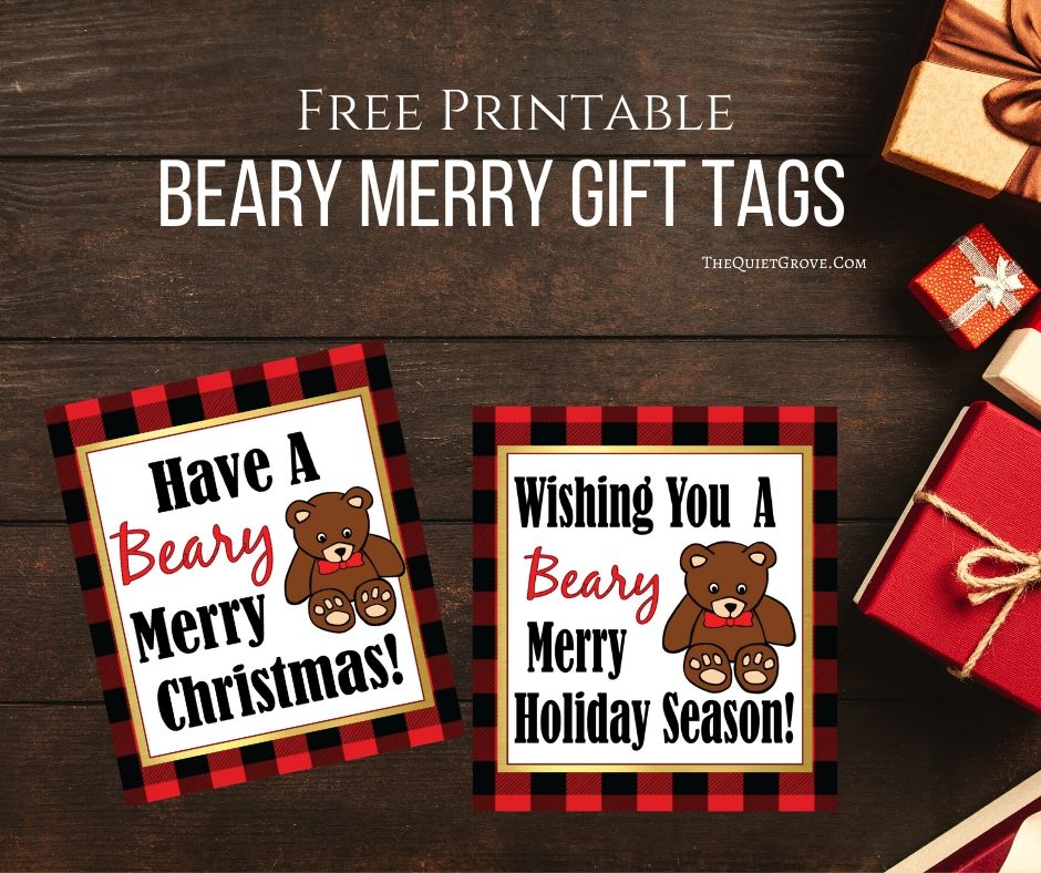 Christmas/Winter Printables ⋆ The Quiet Grove