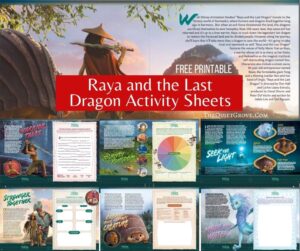 Raya and the Last Dragon Activity Sheets ⋆ The Quiet Grove