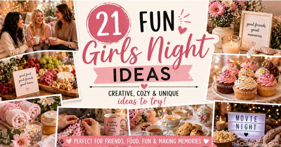 21 Fun Girls Night Ideas ⋆ The Quiet Grove